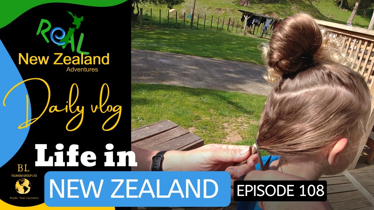 Life in New Zealand Daily Vlog #108 Harley's FIRST EVER haircut at 4.5 ...