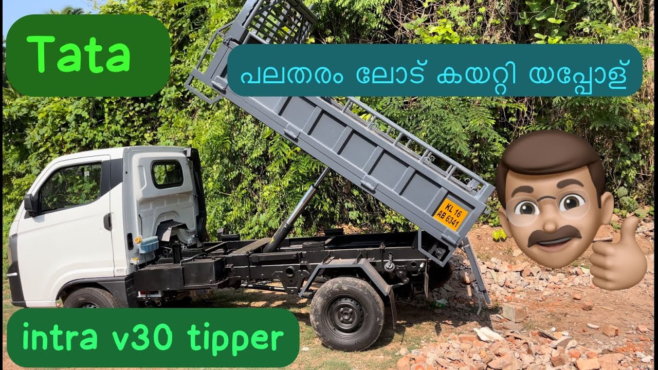 tata intra v30 tipper part 2 - YouTube