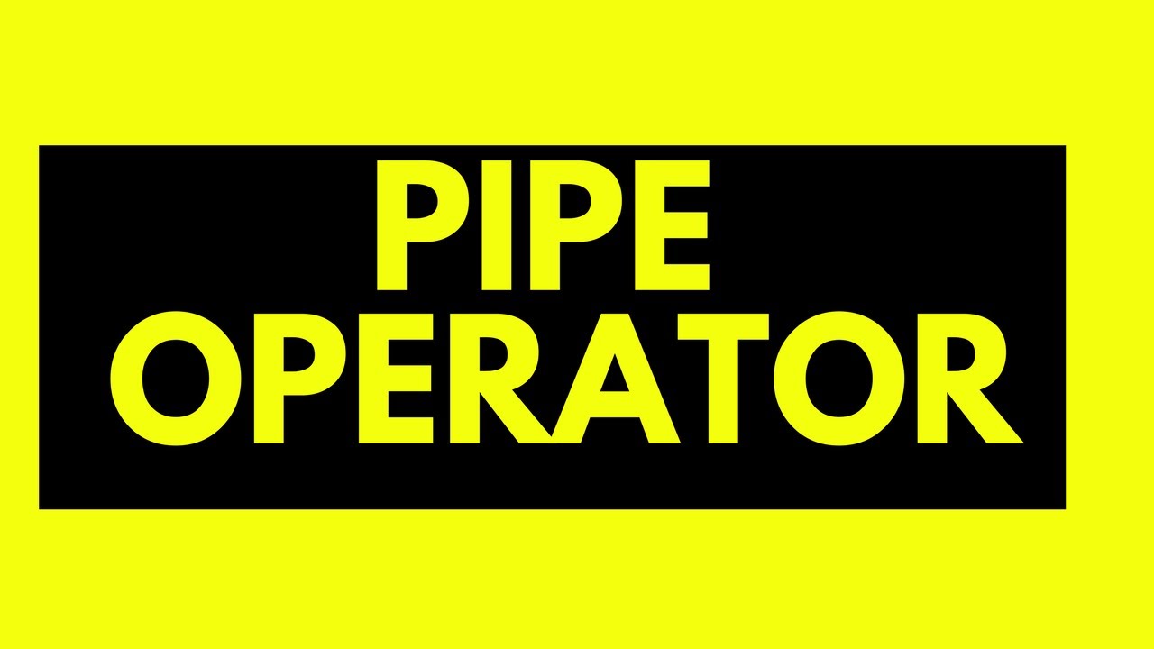 Pipe Operator in Elixir - YouTube