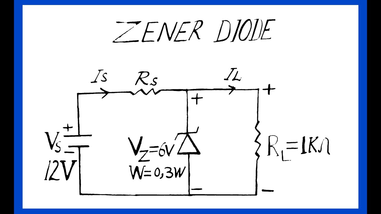 Zener Diode Numerical-1 - YouTube