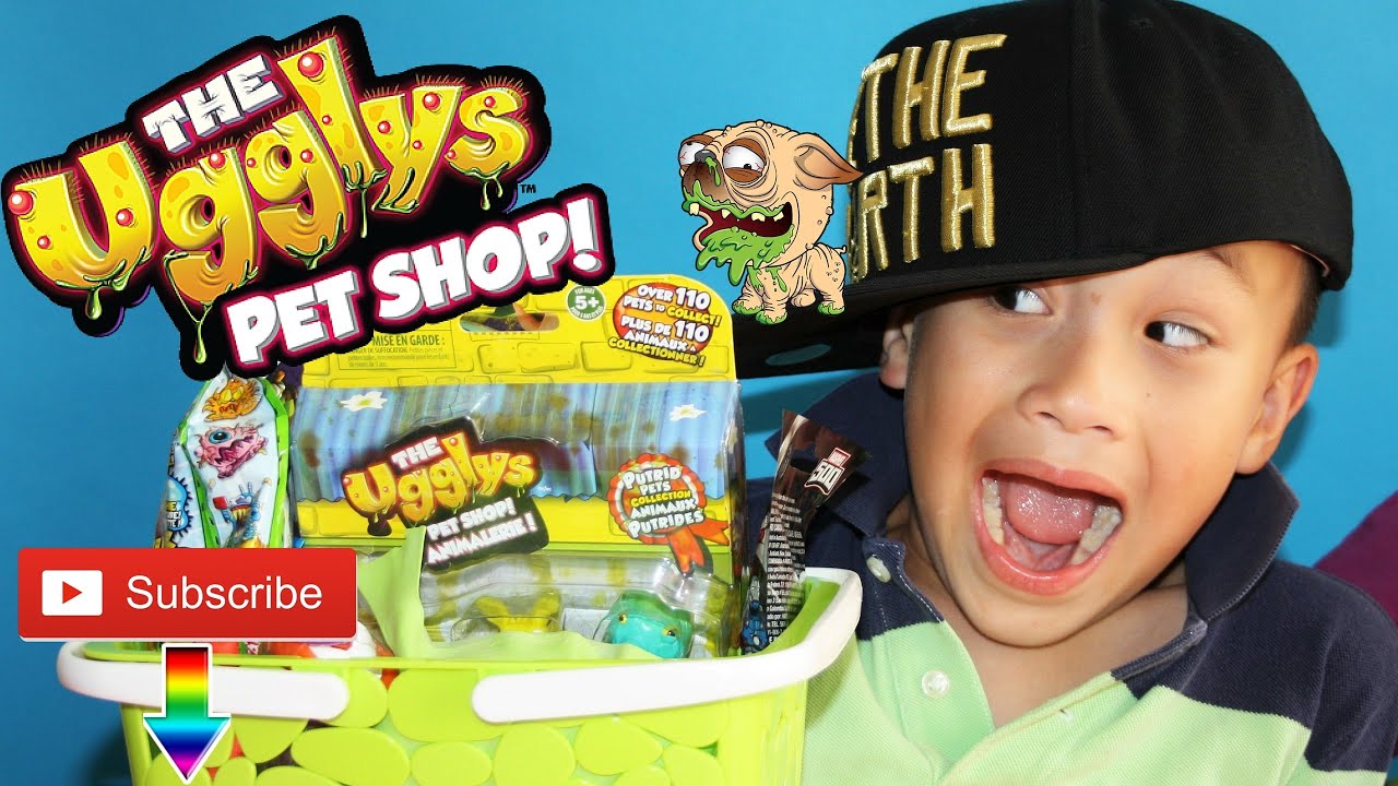 SURPRISE POOP?!?! The Ugglys Pet Shop SURPRISE TOYS, Ugly Dogs, Poo and ...
