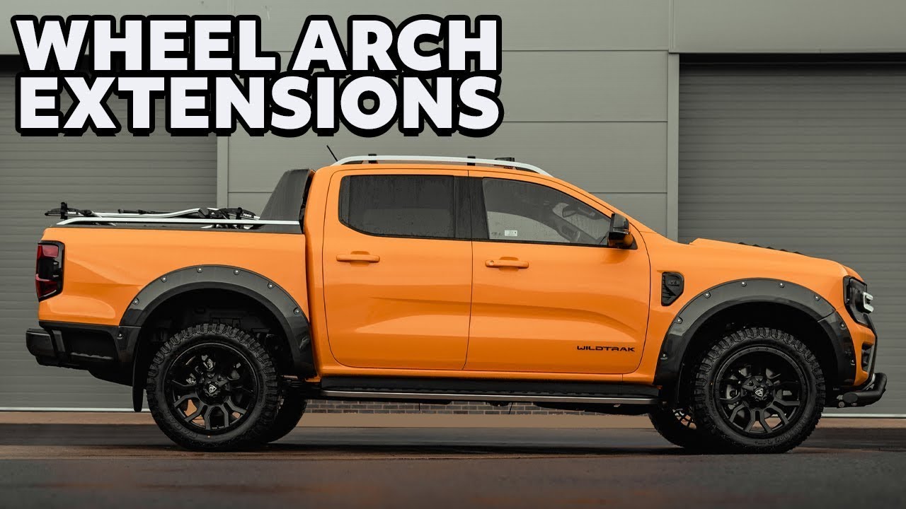 2023 Ford Ranger Predator Sport Wheel Arches / Fender Flares - YouTube