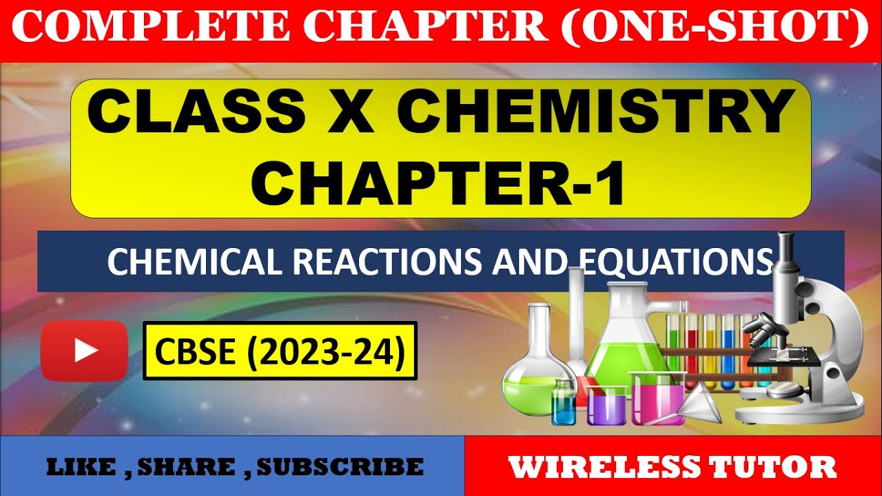 class 10 science || Chapter 1|| chemical reactions and equations ...
