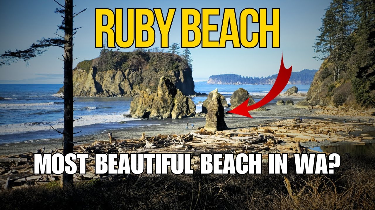 🌊 Exploring Ruby Beach, Washington – A Coastal Wonderland 🌲 Kalaloch Forks, WA Olympic National ...