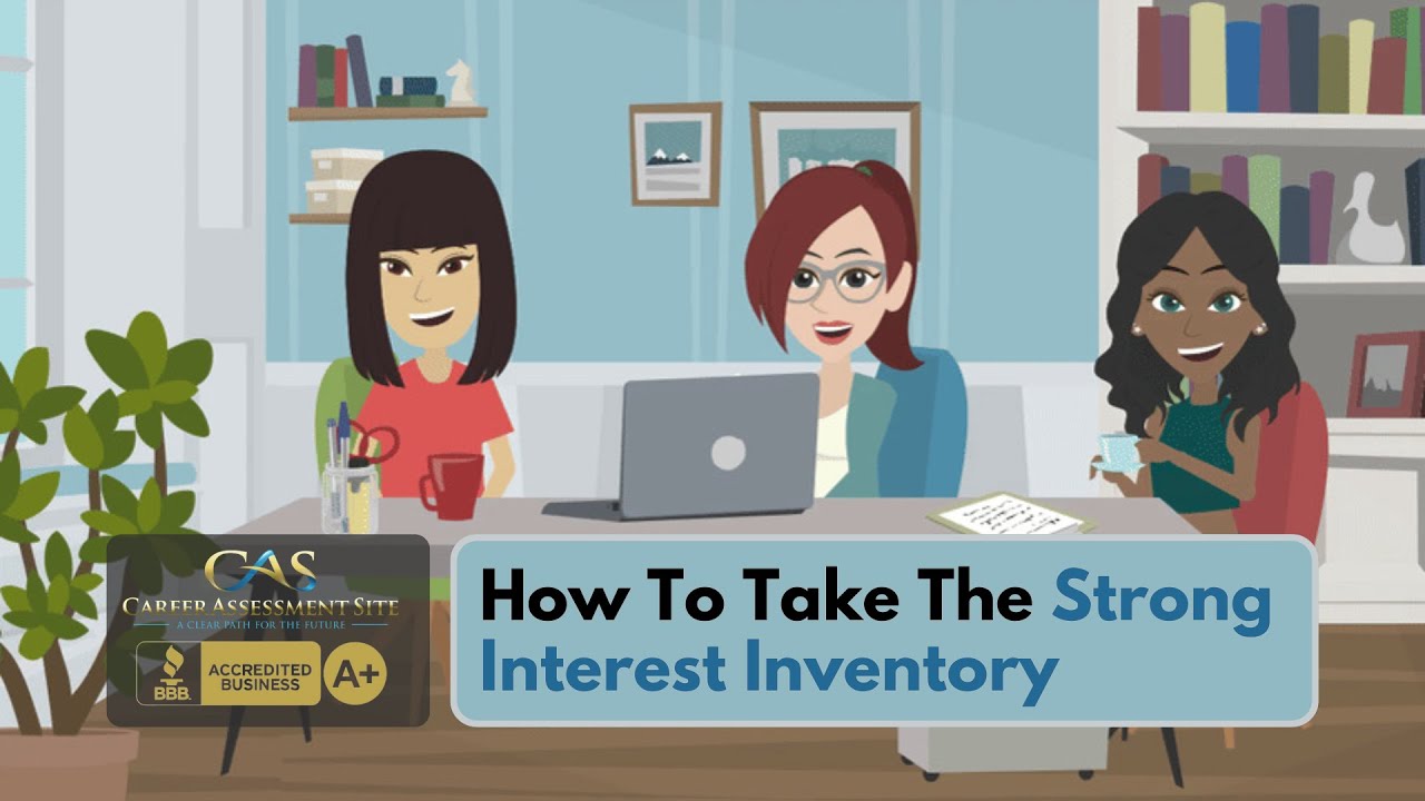 How To Take The Strong Interest Inventory - YouTube