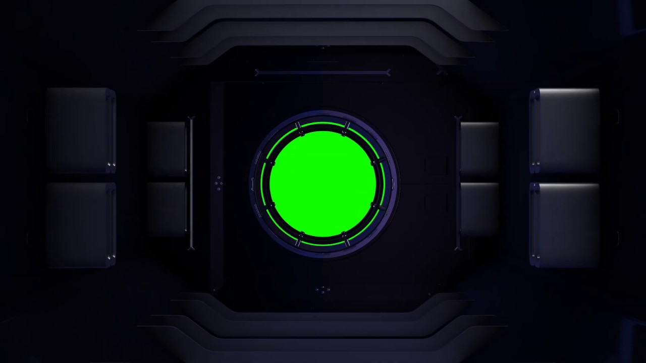 FREE HD Green Screen - MECH CORRIDOR ESCAPE HATCH REVEAL - YouTube