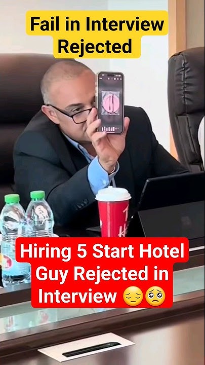 Fail In Interview😔 5 Star Hotel Job interview in Dubai.Selection & Rejection.Dubai Jobs # ...