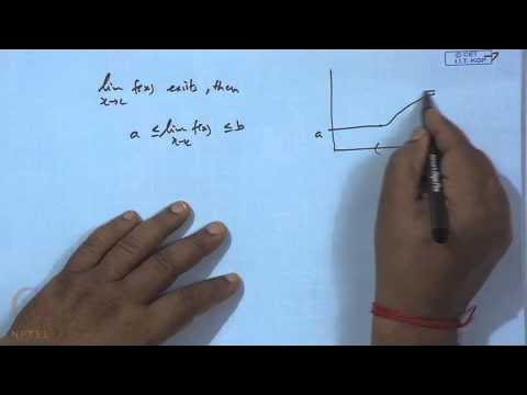 Mod-24 Lec-26 Limit Theorems for functions - YouTube