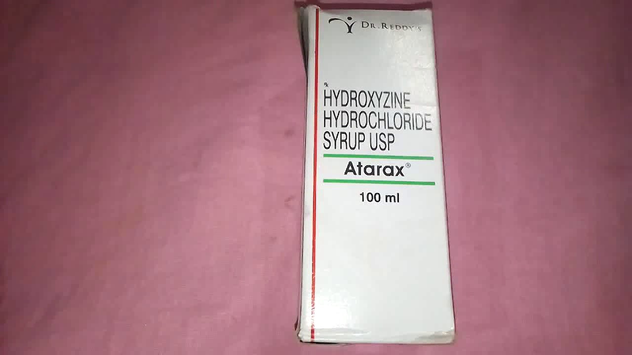 How can use Atarax syrup - YouTube