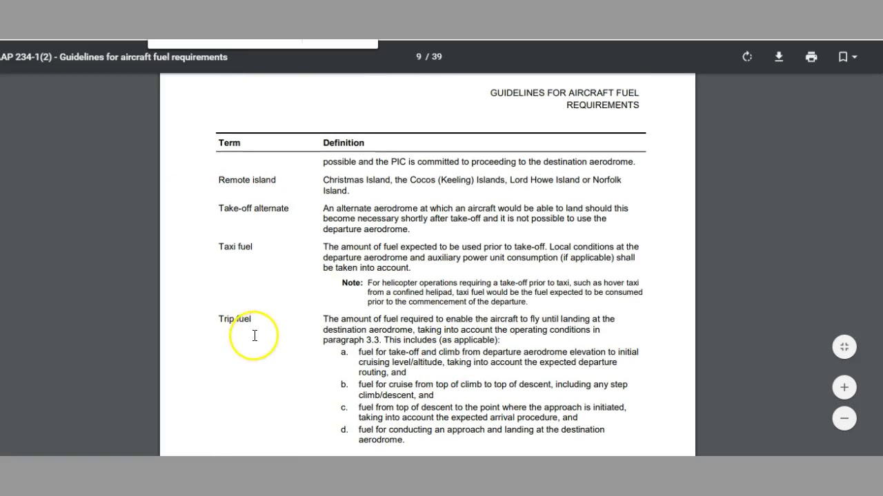 CASA New Fuel Requirements Nov 2018 For CASA Flight Training, Pilot ...