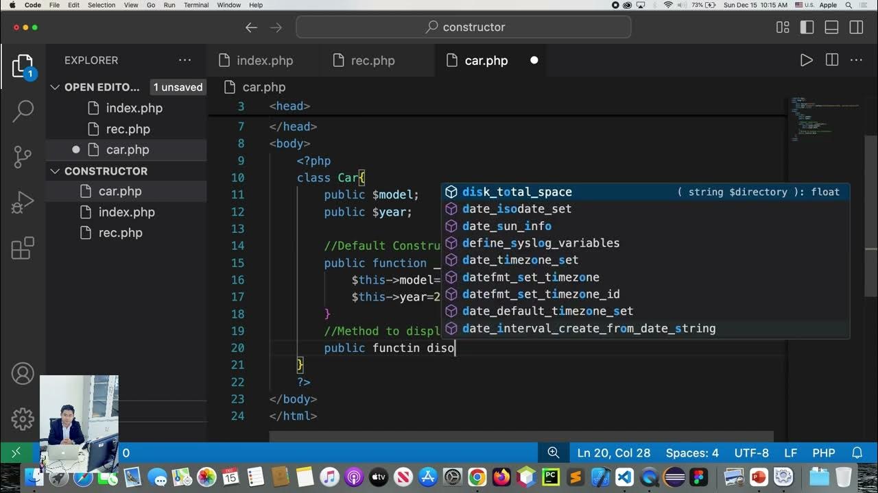 How to find Car model in OOP Constructor,PHP #createapp #postmethod #viralvideo #follow - YouTube