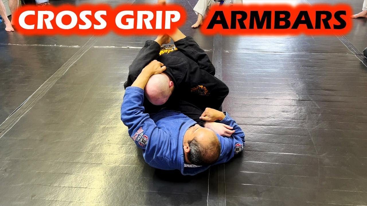 Cross Grip Armbars & Wristlock from Closed Guard | 1ac - YouTube