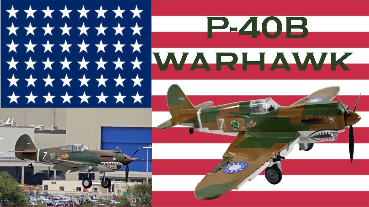 Cobi Small Army WW2 P-40B Tomahawk (5527) Quick Build + Review - YouTube