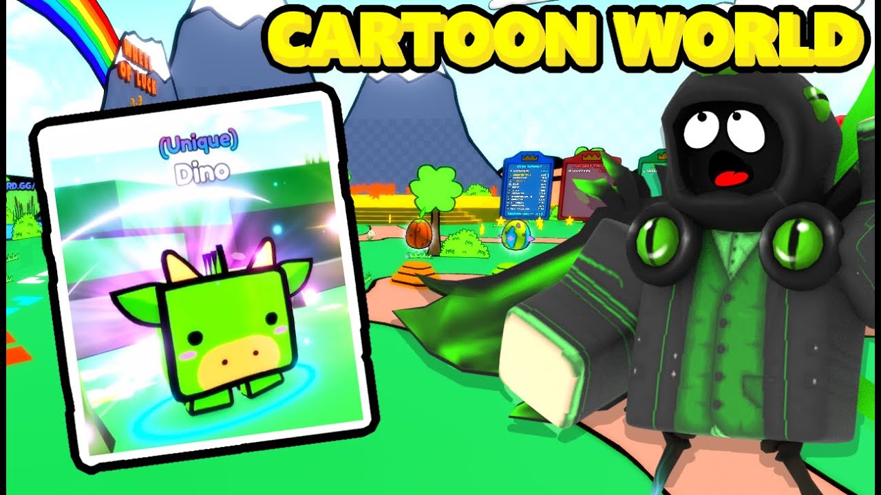 New Cartoon World In Yeet A Friend Roblox - YouTube