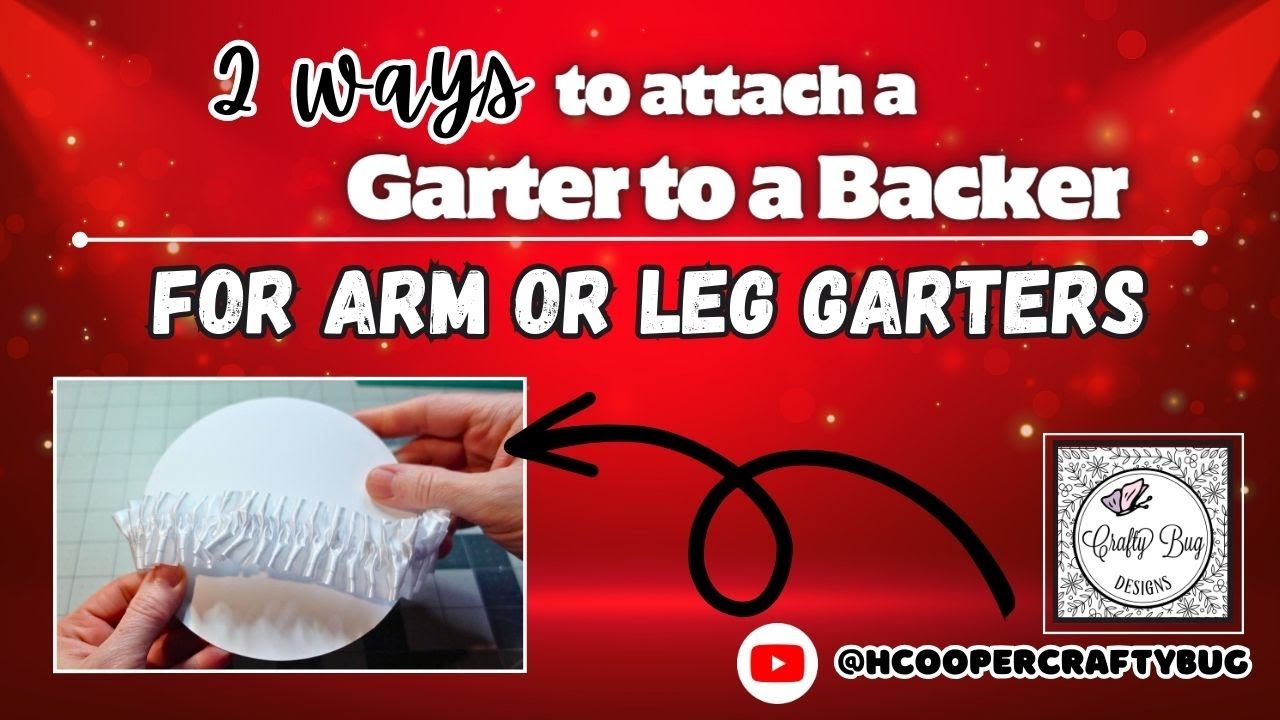 How to attach an arm garter; how to attach a garter to a mum ...