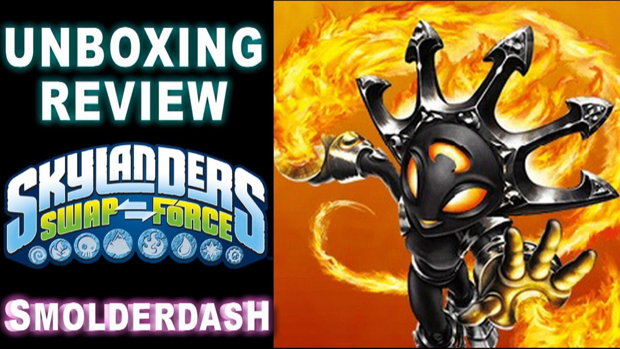 Skylanders Swap Force Wii U - Skylanders Smolderdash Unboxing ...