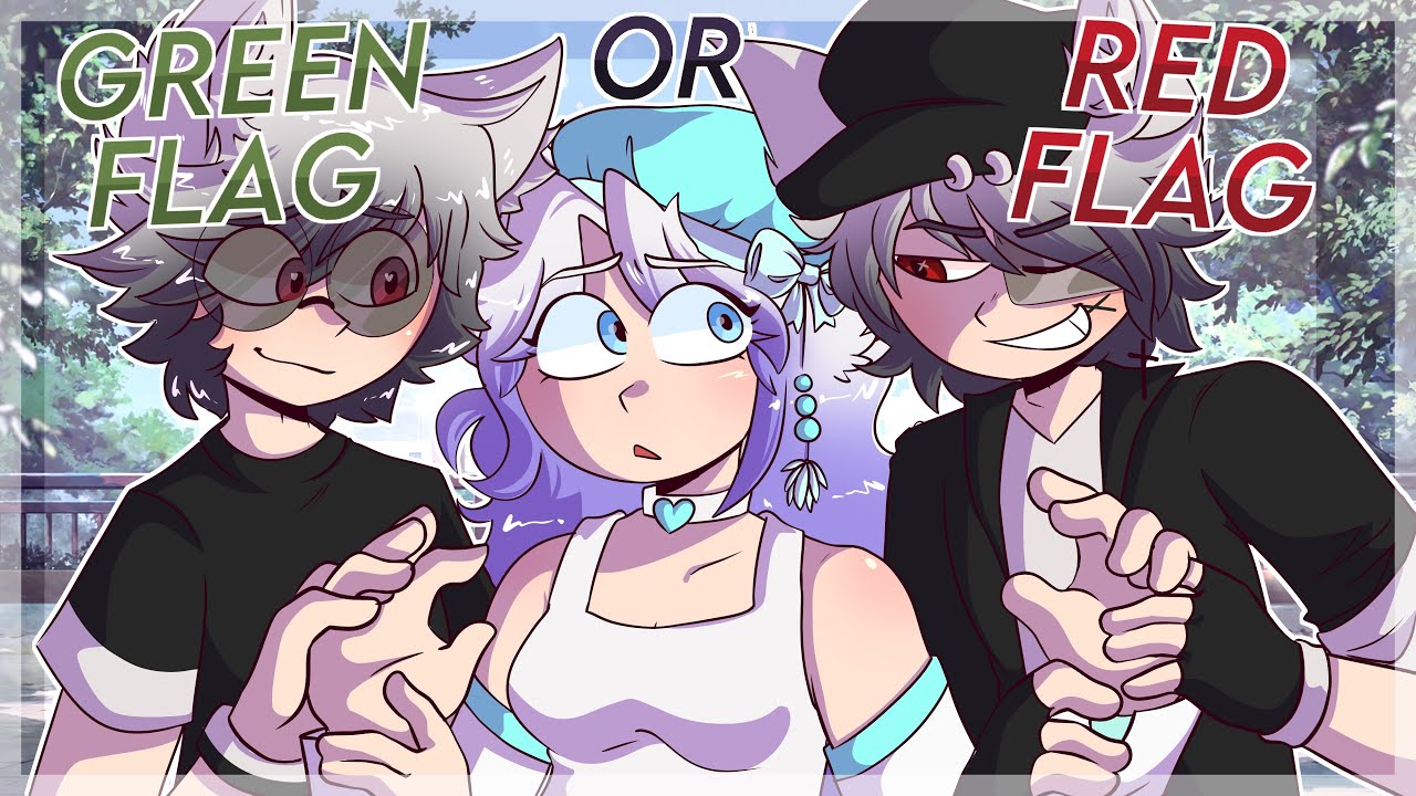 Green flag or Red flag? (AU) //Gacha life// - YouTube