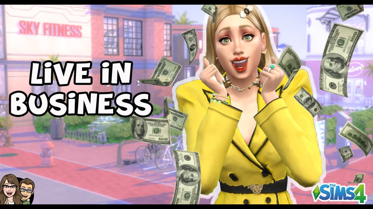 MOD VIVE EN TU NEGOCIO|| LIVE IN BUSINESS || SIMS 4 #thesims4 # ...