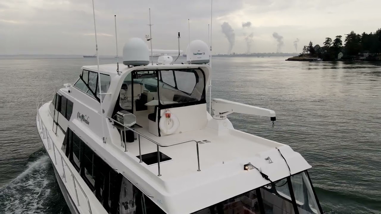 65' (19.81m) Pacific Mariner Yacht NEW ADVENTURE - YouTube