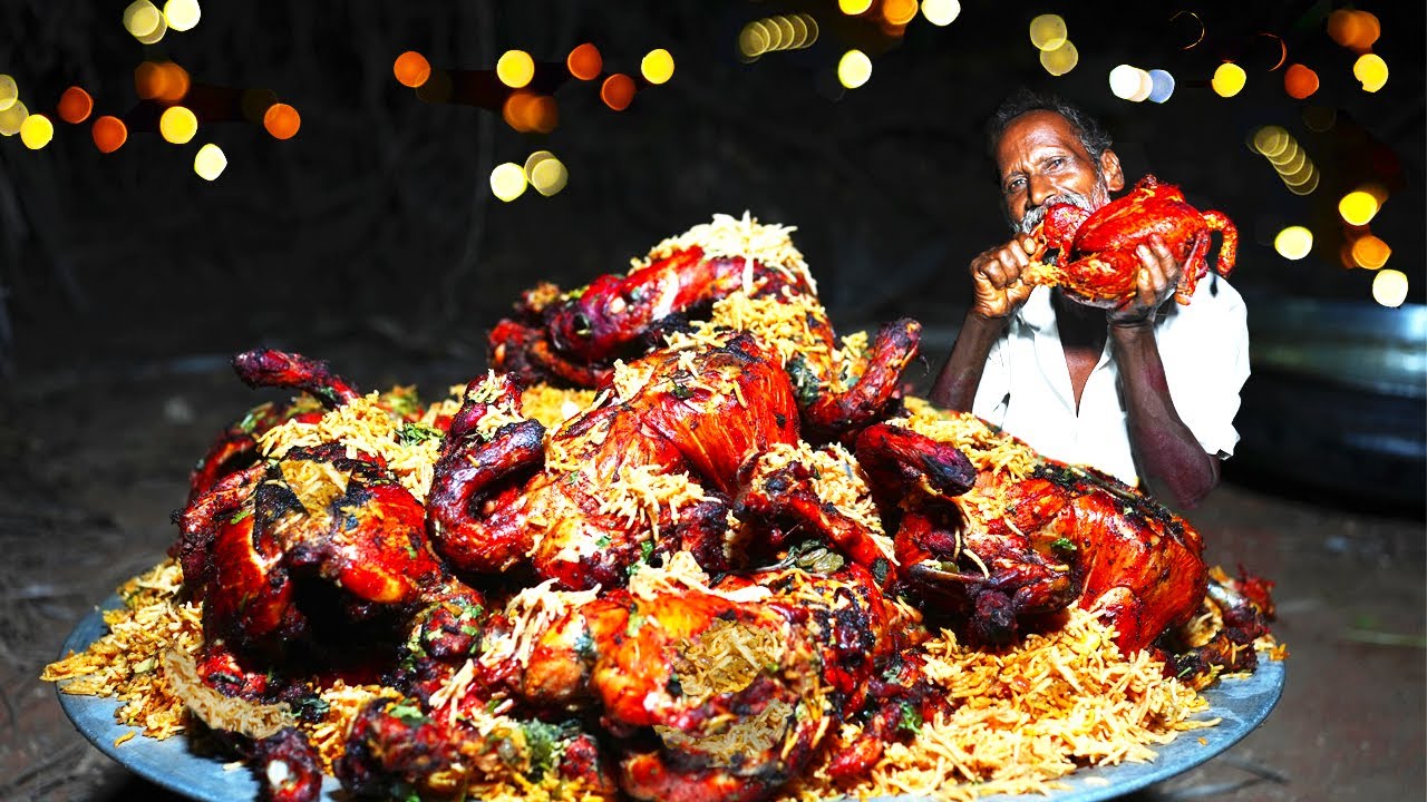 ARABIAN STYLE WHOLE CHICKEN MANDI | Traditional Mandi Recipe | Village ...