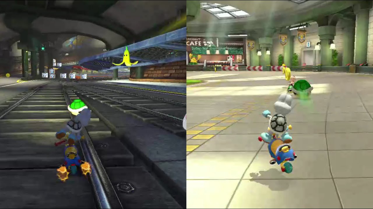 My two best ever green shell shots happened within 30 seconds of each ...