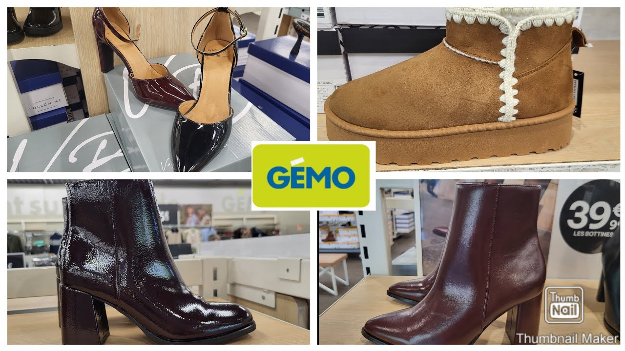 GEMO, Nouveauté chaussures, 21/09/2025 - YouTube