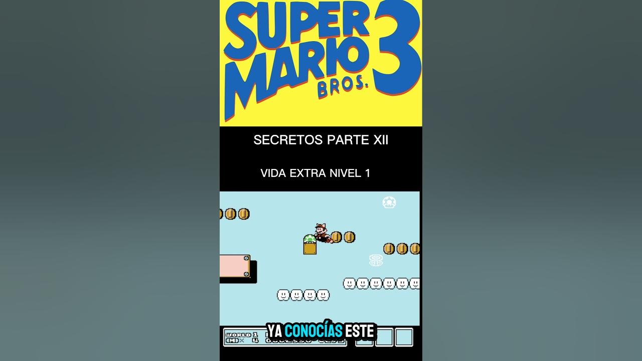 SECRETOS MARIO 3 PART 12 #secretos #gameplay #gaming #supermariobros # ...