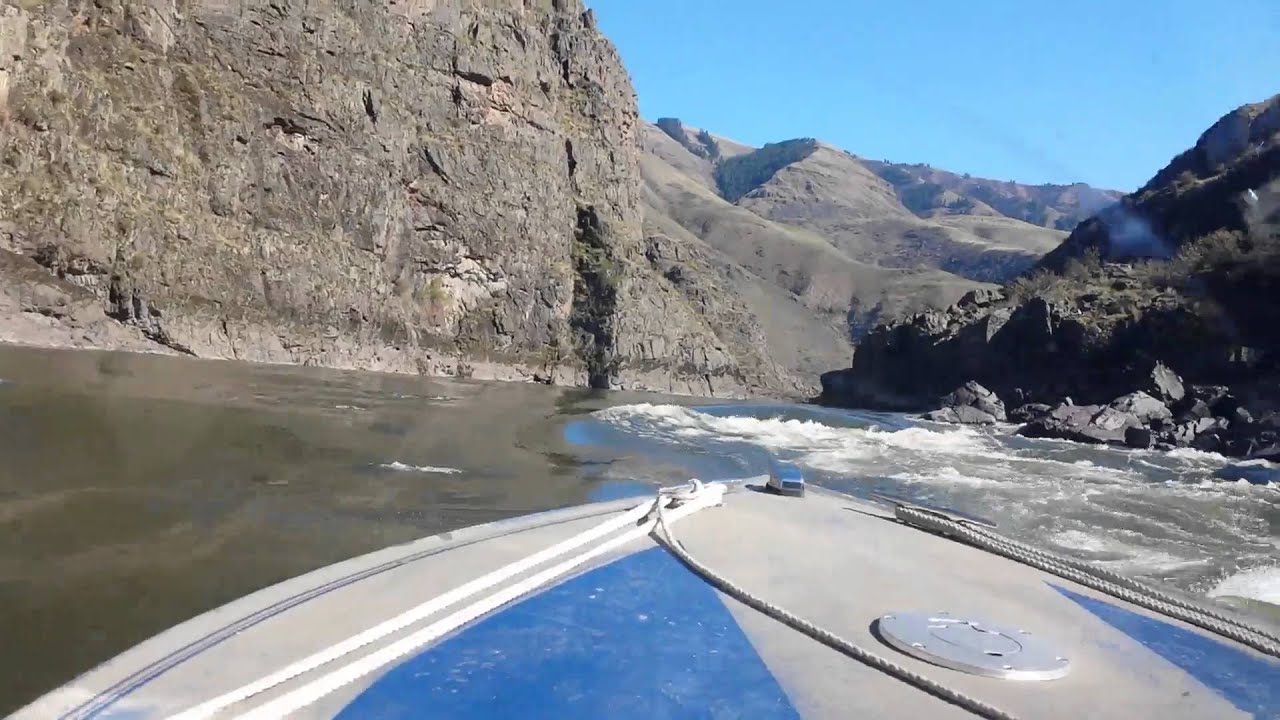 Jet Boating Lower Salmon River, Idaho US - YouTube