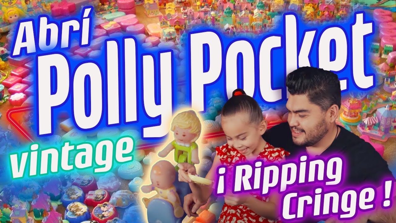 Abriendo POLLY POCKET ochentera / Ripping Cringe Cap. 2 - YouTube