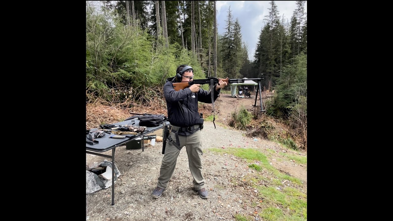 Semi auto closed bolt RPD 7.62x39 - YouTube