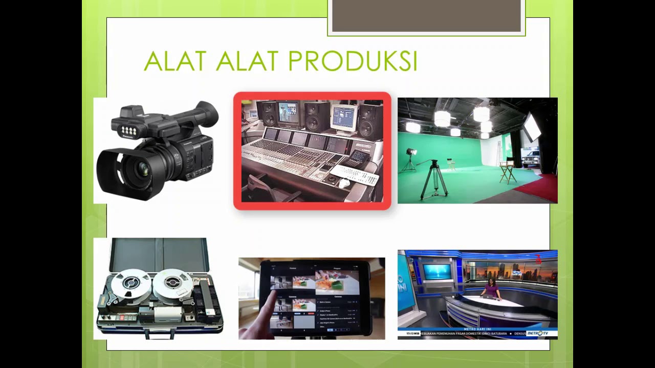 Tahapan Produksi Program Televisi - YouTube