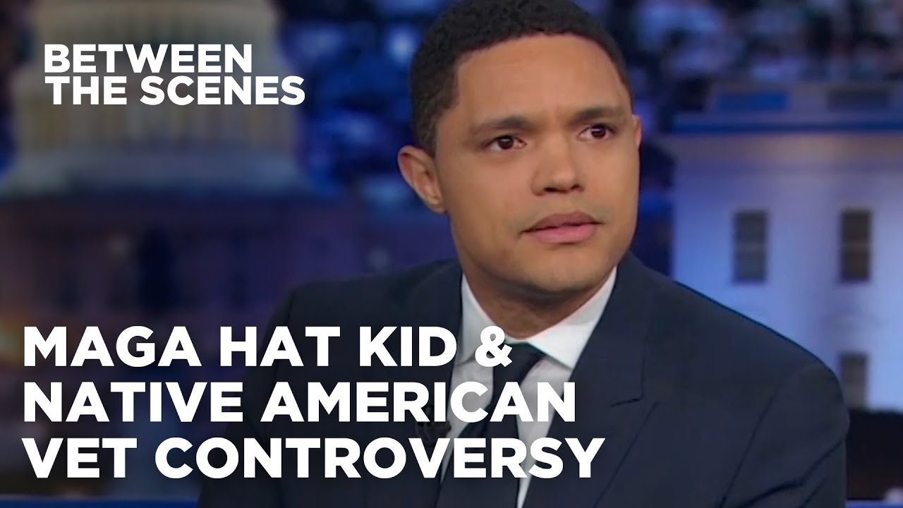 The MAGA Hat Kid & Native American Veteran Controversy | The Daily Show ...