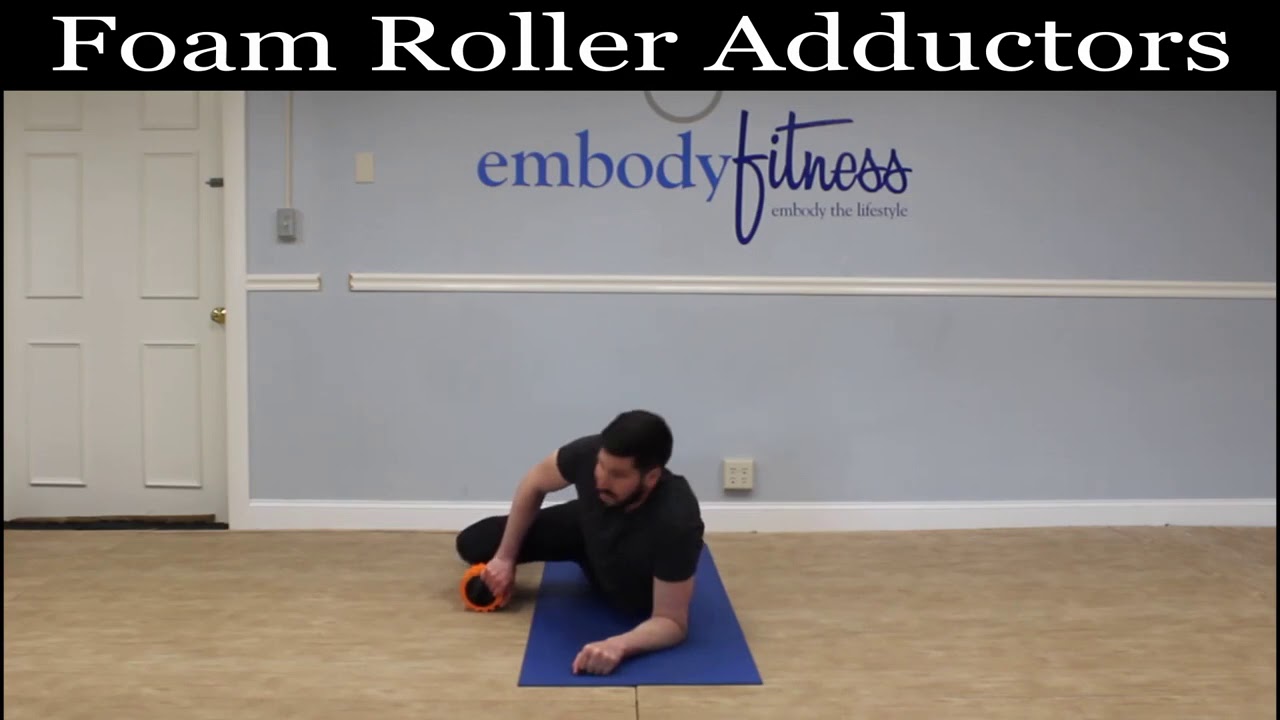 Foam Roller Adductors - YouTube