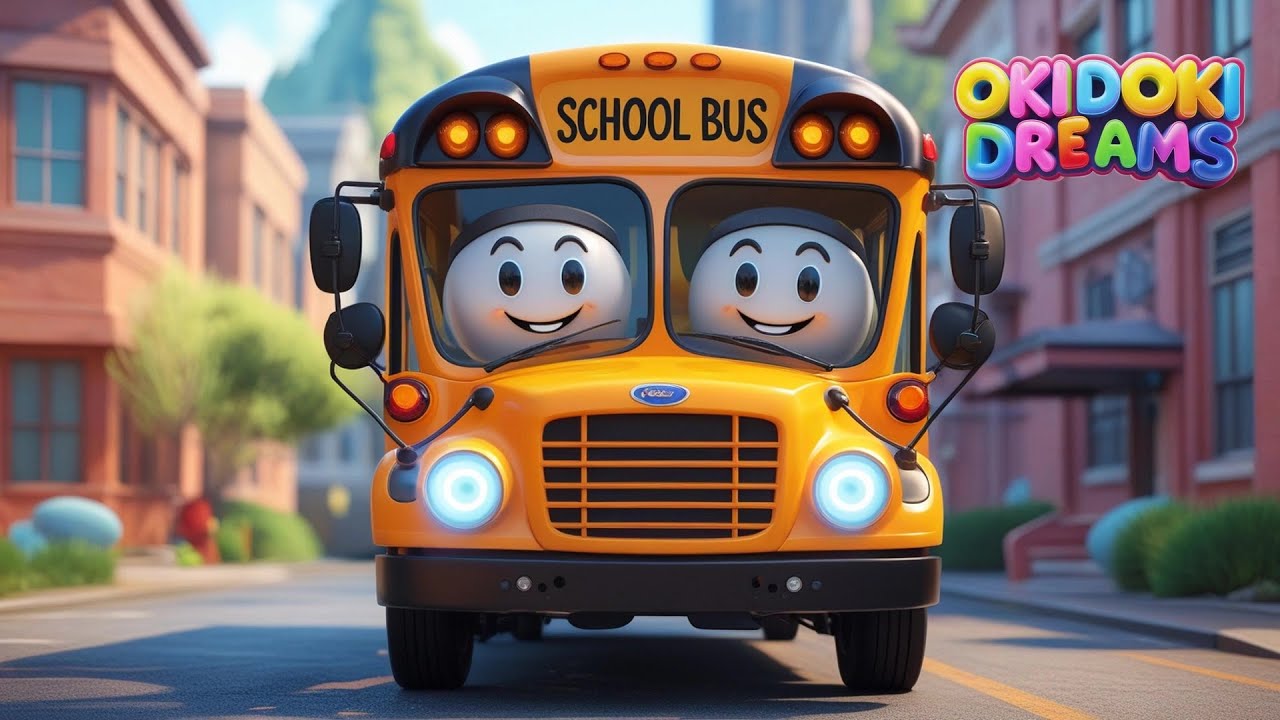 🎶 The School Bus | Sing Along With Us | Kids Karaoke - YouTube