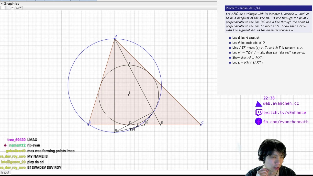 Japan 2019/4: INCIRCLE HOMOTHETY - YouTube