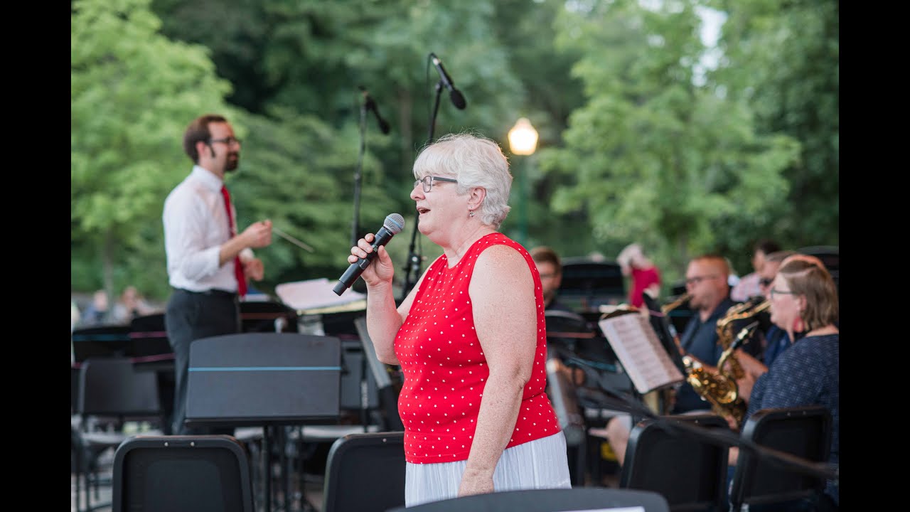 God Bless the USA, Siloam Big Band, Becky Riggs, soloist - YouTube