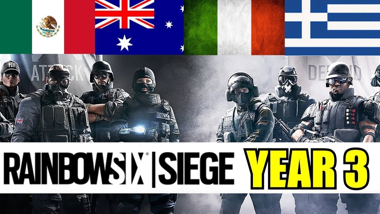 YEAR 3 OPERATORS LEAKED! Rainbow Six Siege - YouTube