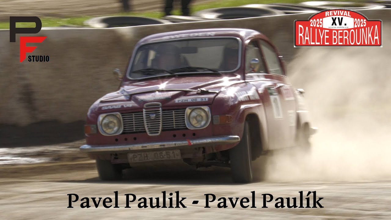 Pavel Paulik - Pavel Paulík - Saab 96 - XV. Rallye Berounka Revival ...