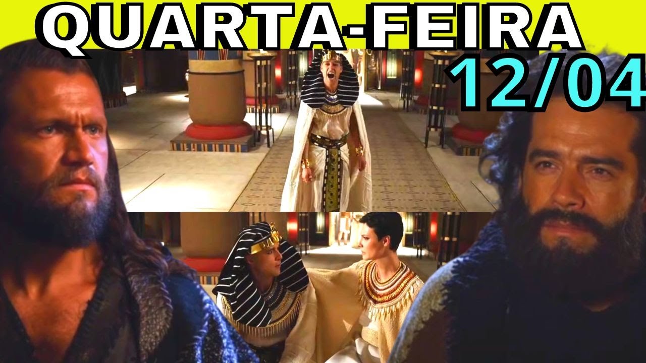 🔴OS DEZ MANDAMENTOS CAPITULO DE QUARTA-FEIRA 12.04.23 - RESUMO DE HOJE ...