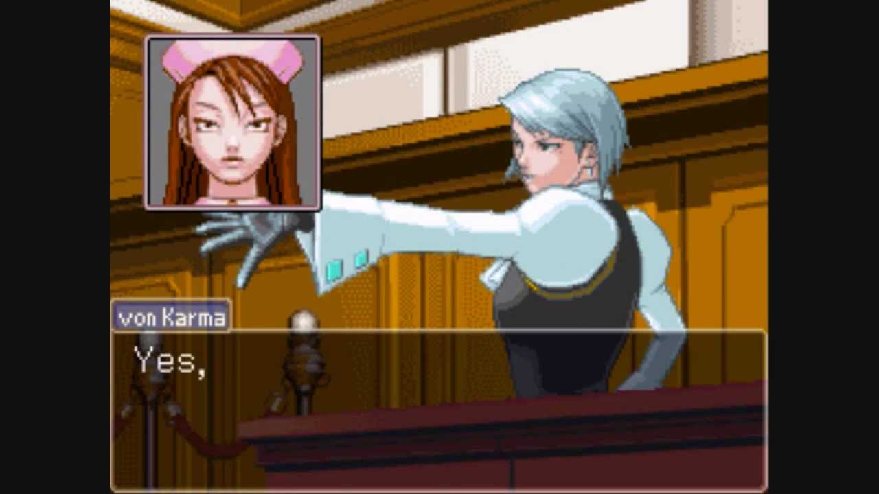Phoenix Wright: Justice for All - Ep. 2, Part 21: Morgan Fey and Ini ...