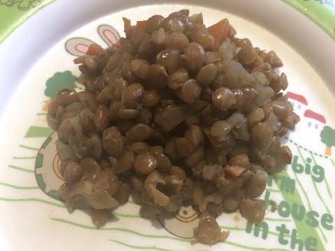 Cómo preparar lenteja en olla de presión