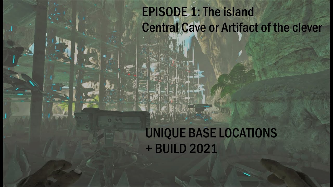 ARK UNIQUE BASE LOCATIONS + BUILD 2021 Episode 1: The Island Central ...