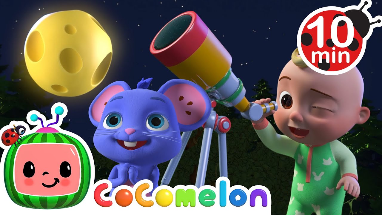 Mimi's Rocket to the Moon | CoComelon/Lellobee City Farm, Sing Along ...