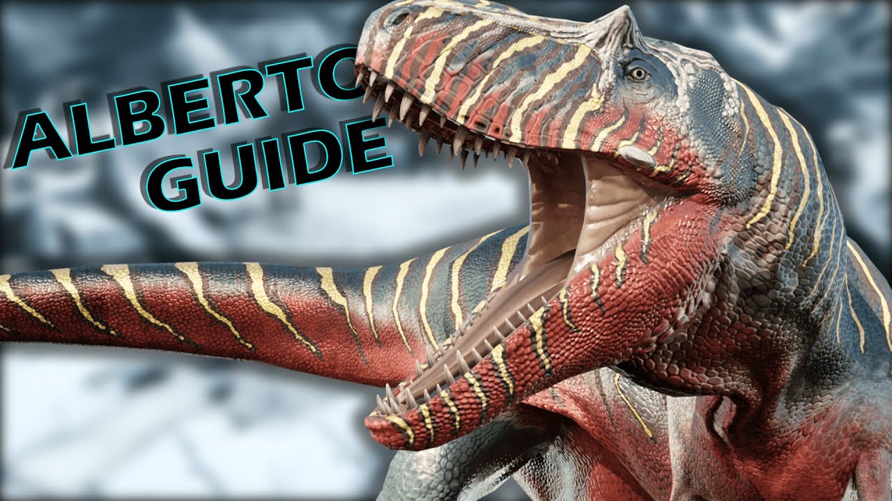 ALBERTOSAURUS GUIDE | ARK MODDED GAMEPLAY - YouTube