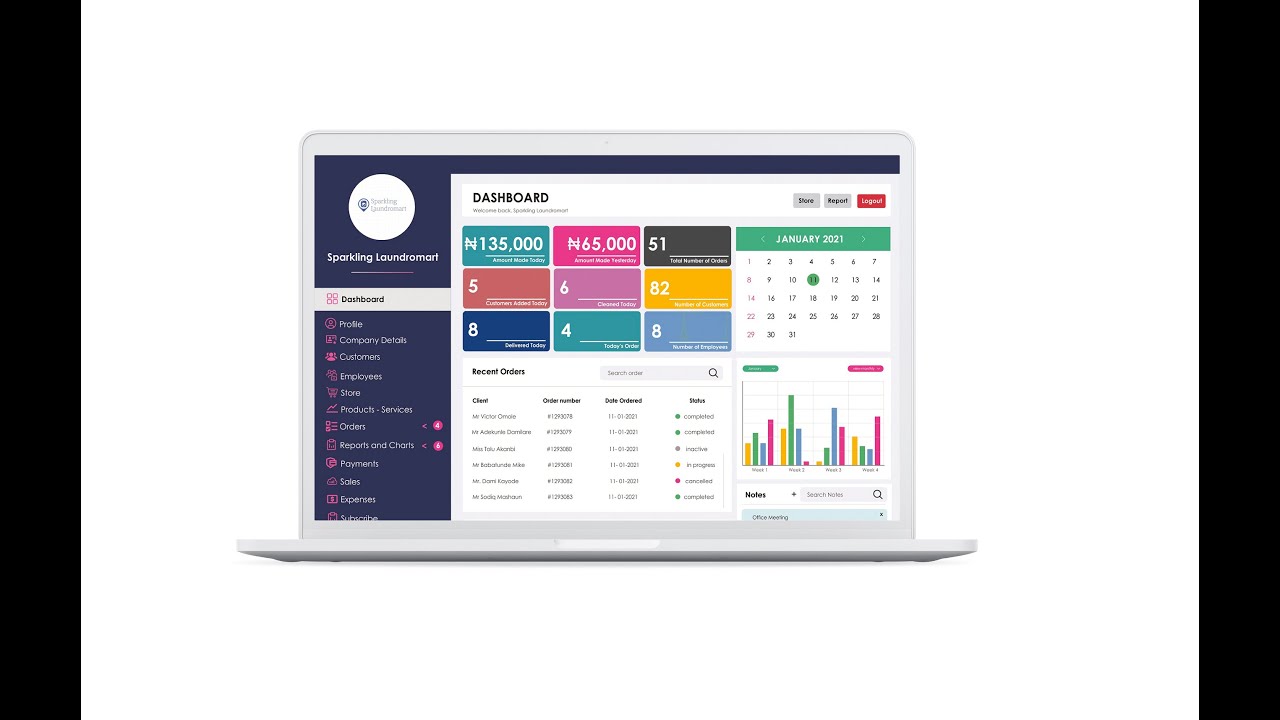Introducing Savvy Laundry | Dry Cleaning Management Software - YouTube