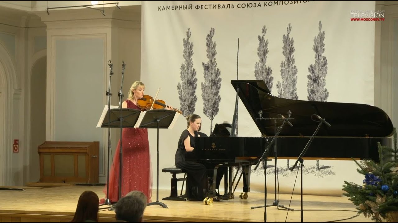 Darya Filippenko. Denis Khorov “Fantasia” for viola and piano - YouTube