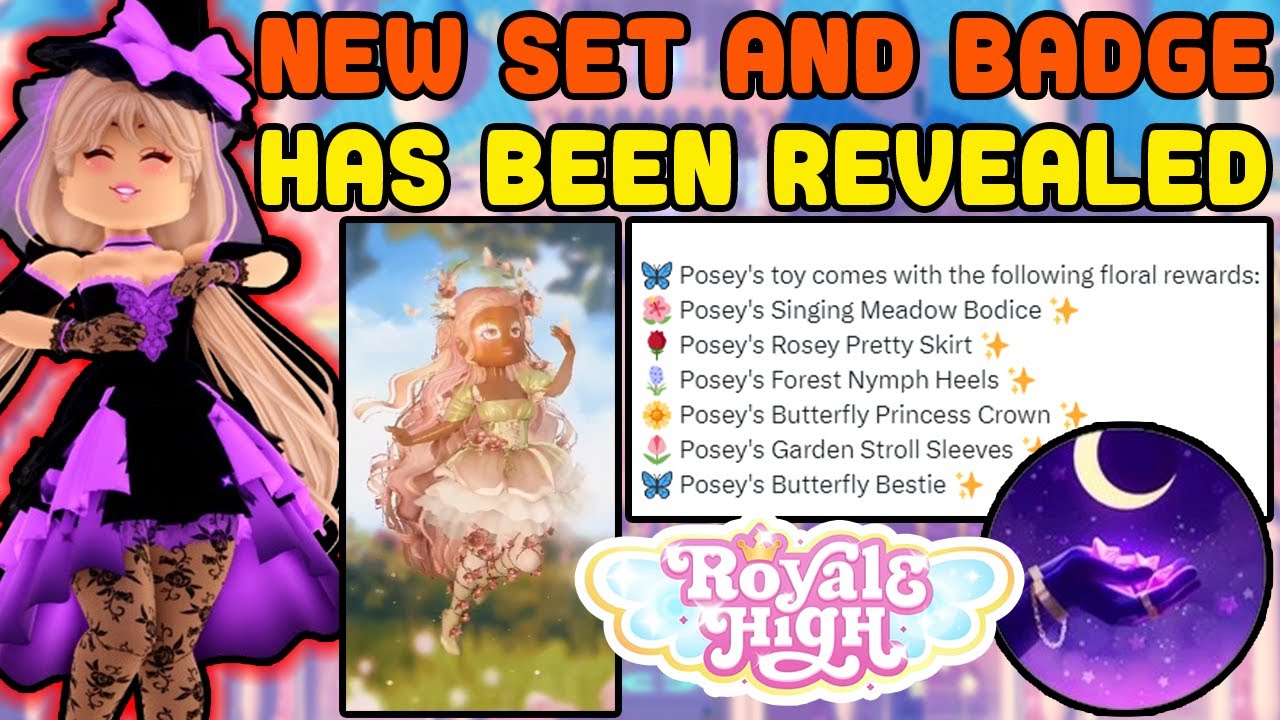 NEW SET AND BADGE Has Been Revealed Royale High - YouTube