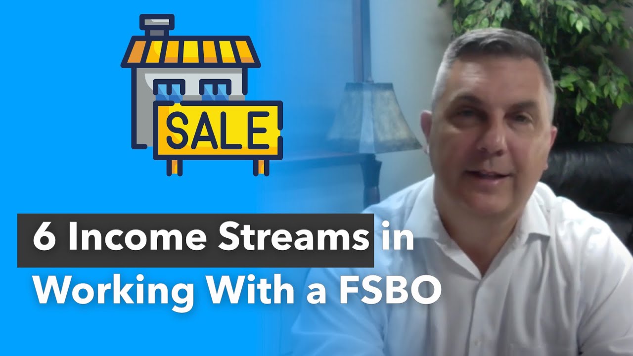 6 Income Streams for FSBO (For Sale By Owners) - YouTube