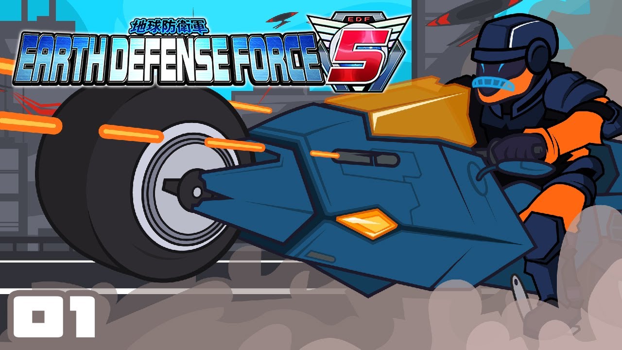 Let's Play Earth Defense Force 5 - PC Gameplay Part 1 - EDF 5 IS ON ...