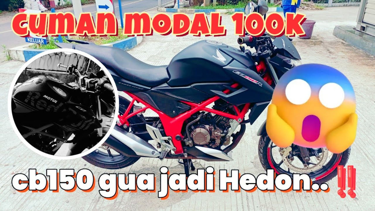 modif simpel Honda cb150 LED cuman modal 100k‼️ - YouTube
